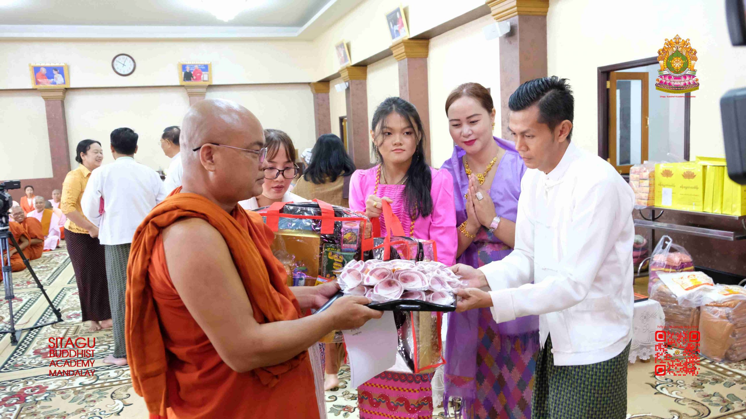 SBAM 1384 Sanmandalar Kathina Ceremony – Sitagu Buddhist Academy Mandalay